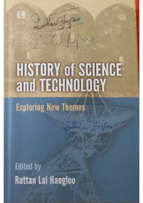 (PDF) History of Science and Technology
