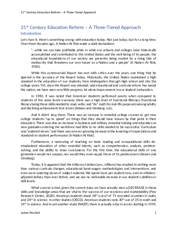 (PDF) Three-Tiered Approach