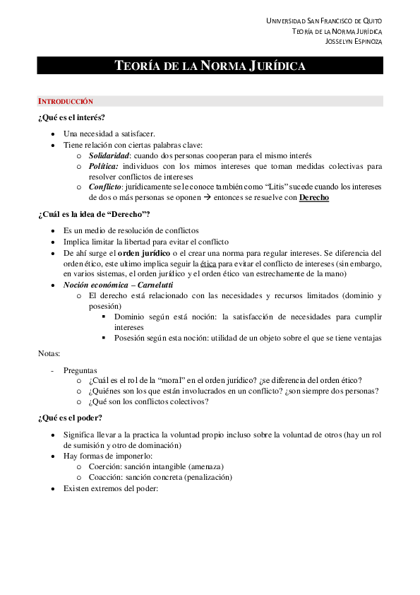 (PDF) Teoria de la Norma Juridica - Farith Simon (anotaciones de clase)