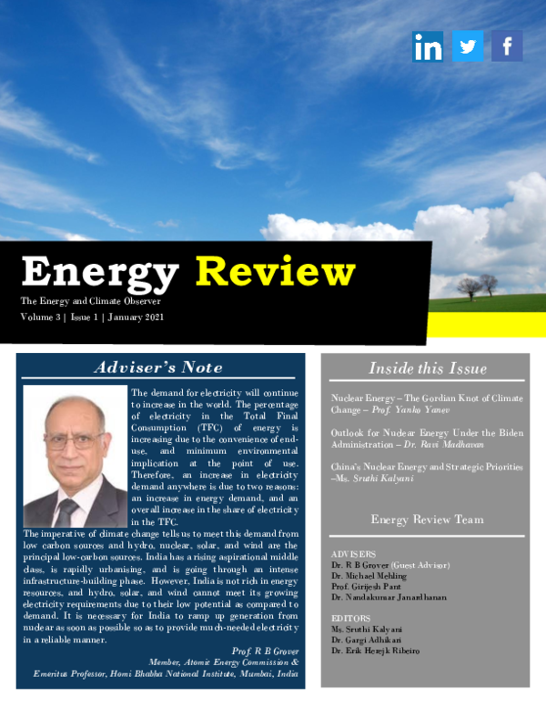 (PDF) Energy Review January 2021