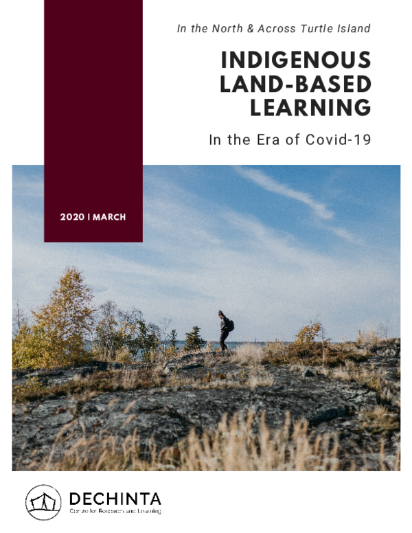 (PDF) INDIGENOUS LAND-BASED LEARNING IN THE ERA OF COVID-19