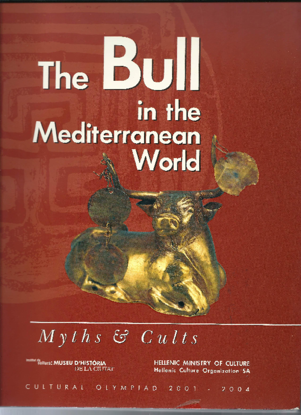 (PDF) Rhyta, Figures and Figurines in the Shape of Bull in Prehistoric ...