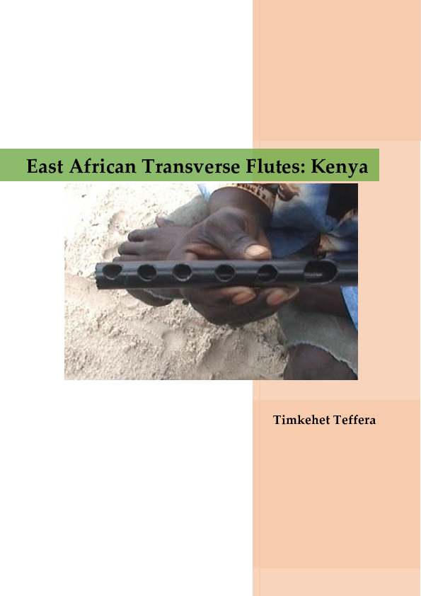 (PDF) Timkehet Teffera (2020). East African Transverse Flutes: Kenya.