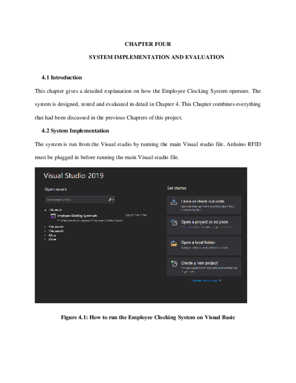 (PDF) Design And Implementation of Employee Clocking System Using ...