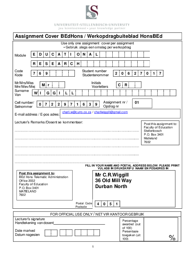 (PDF) English Home Language teachers’ lived experiences of the CAPS and ...