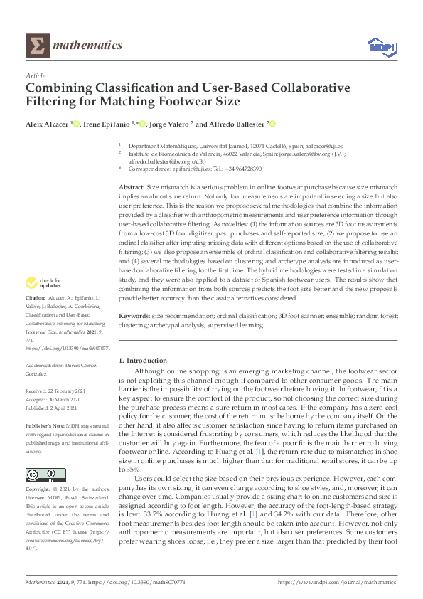 Pdf Combining Classification And User Based Collaborative Filtering