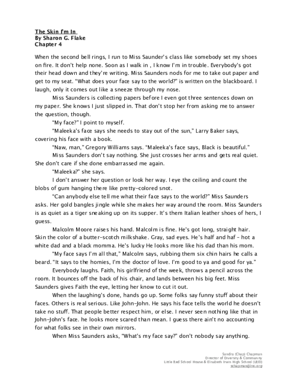 (PDF) The Skin I'm in