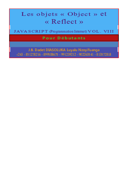 (DOC) Les objets « Object » et « Reflect » - javascript_tome_viii