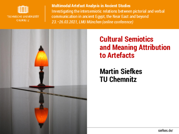 (PDF) Cultural Semiotics and Meaning Attribution to Artefacts