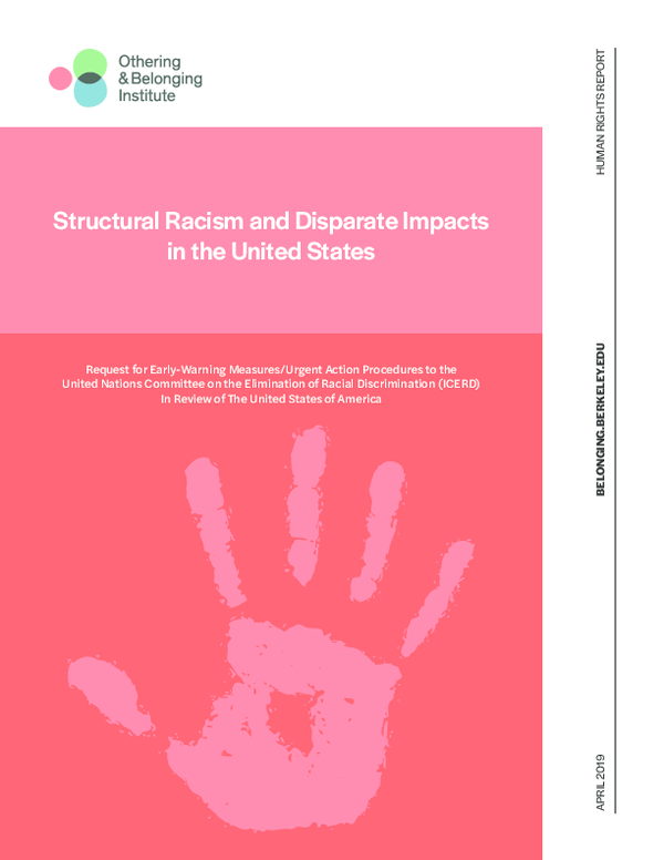 (PDF) Structural Racism and Disparate Impacts in the United States (2019)