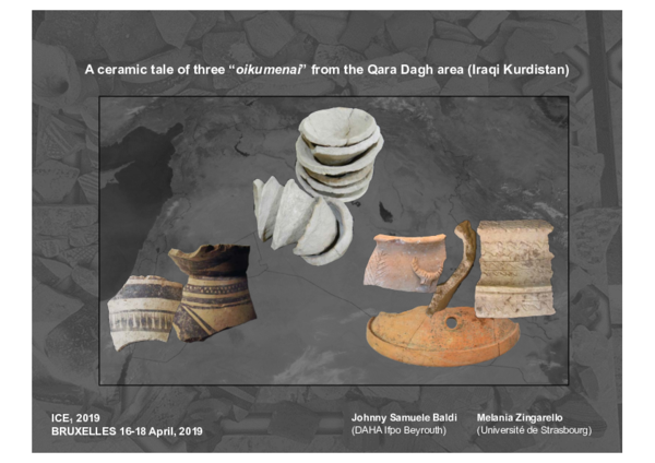 (PDF) A ceramic tale of three "oikumenai" from the Qara Dagh area ...