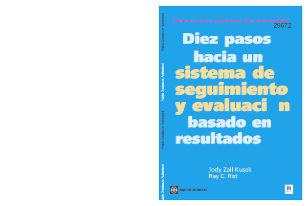 (PDF) Manual para gestores del desarrollo : diez pasos hacia un sistema de seguimiento y ...