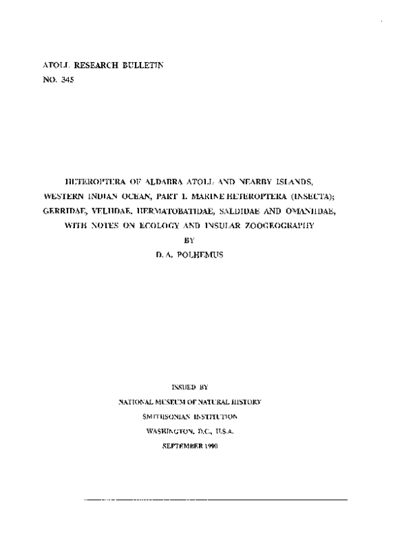 (PDF) The echinoderms of Aldabra and their habitats | Norm Sloan ...