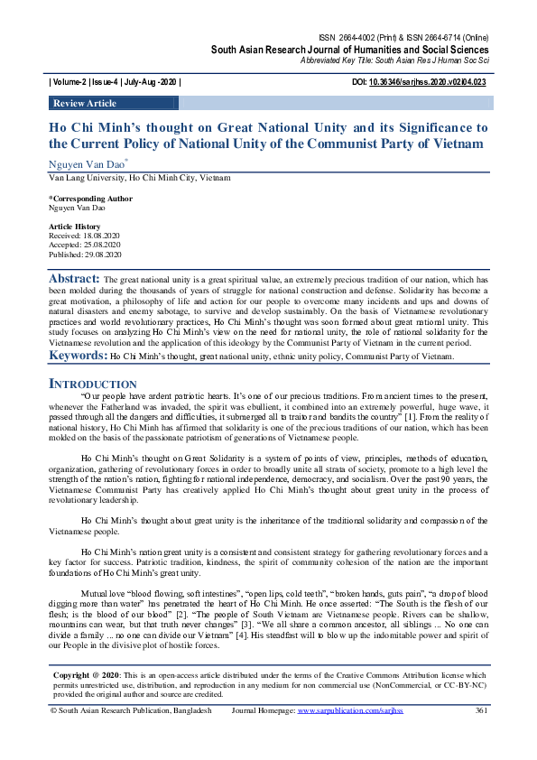 (PDF) The Silent Economic War