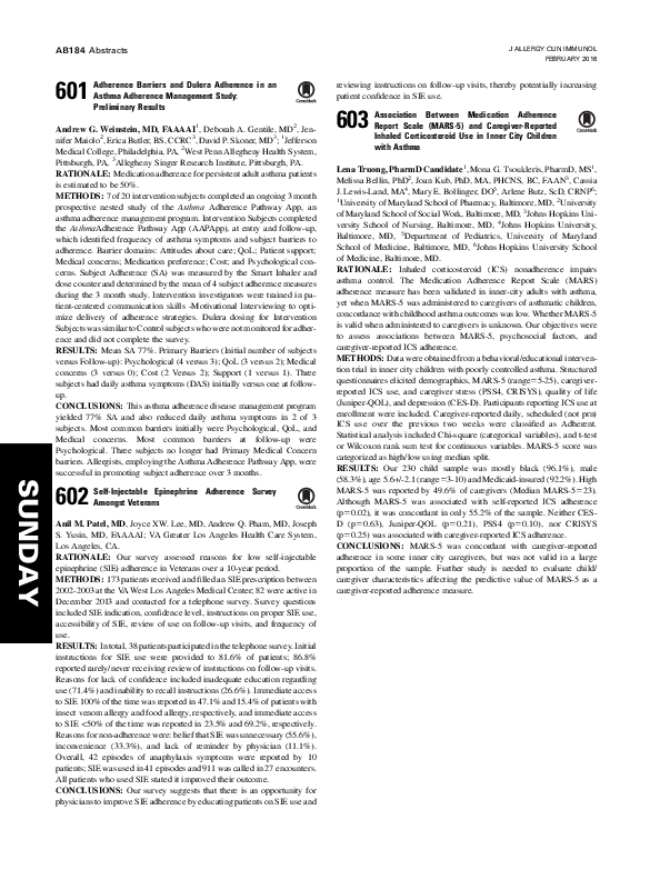 (PDF) Association Between Medication Adherence Report Scale (MARS-5 ...