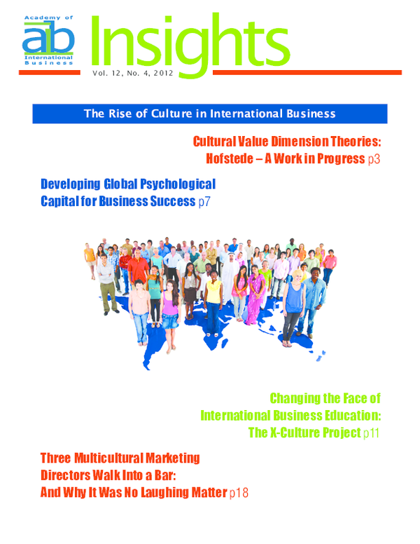 (PDF) Changing the face of international business education: the X ...