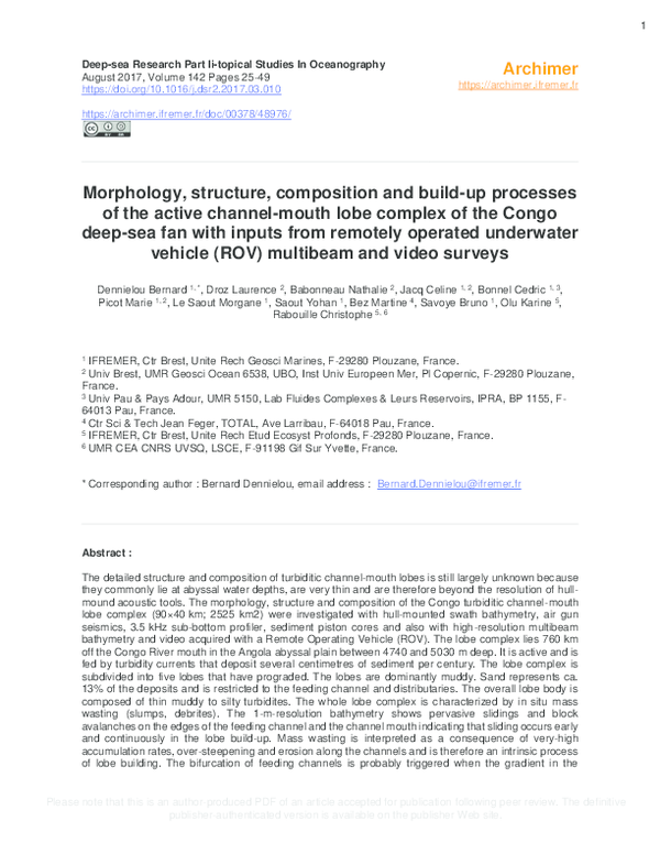 (PDF) Morphology, structure, composition and build-up processes of the ...