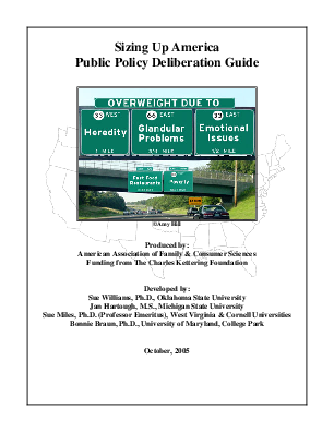 (PDF) Sizing Up America Public Policy Deliberation Guide