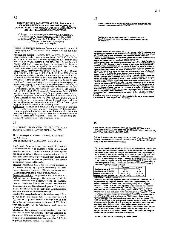 (PDF) 35 Final results and survival data of a large International Trial ...