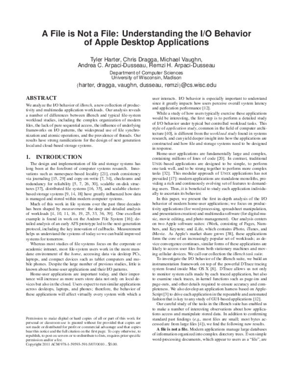 (PDF) A file is not a file