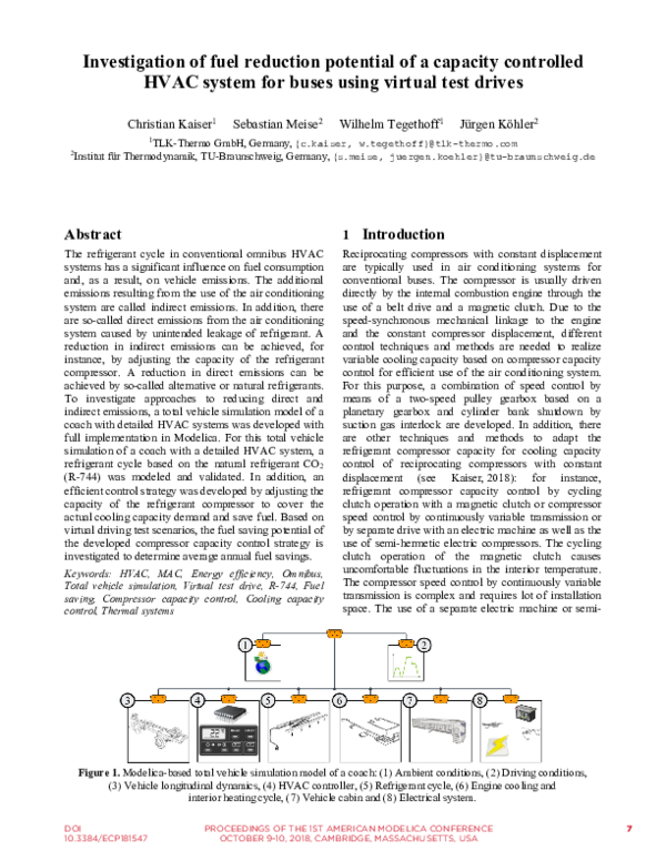 (PDF) Investigation of fuel reduction potential of a capacity ...