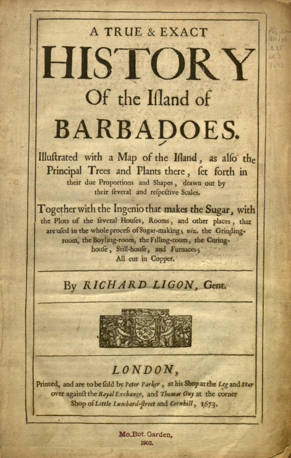(PDF) A true & exact history of the island of Barbadoes :illustrated ...