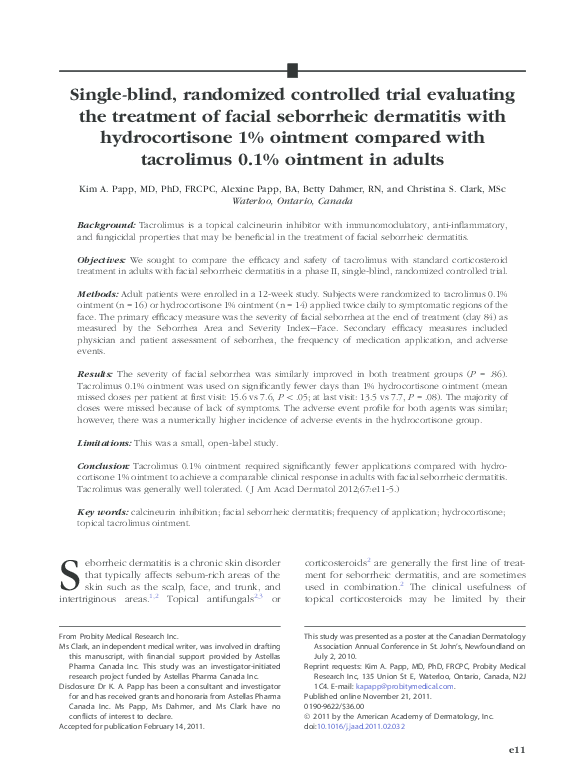(PDF) Single-blind, randomized controlled trial evaluating the ...
