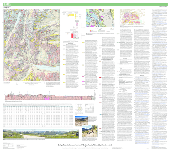 (PDF) Geologic map of the Homestake Reservoir 7.5′ quadrangle, Lake ...