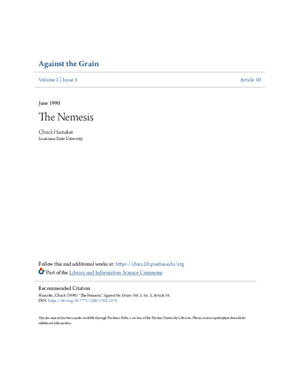 (PDF) Nemesis
