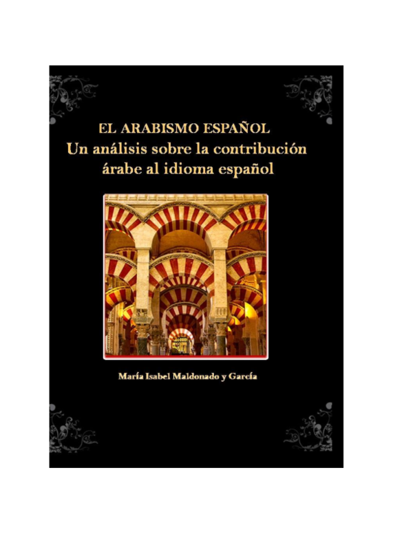 (PDF) El Arabismo Español