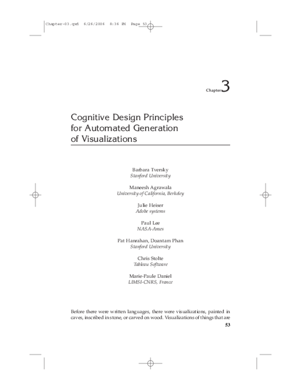 (PDF) Cognitive Design Principles for Automated Generation of ...
