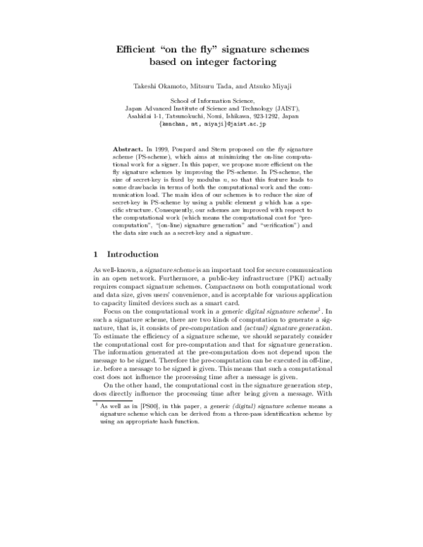 (PDF) Efficient Software Implementation of Linear Feedback Shift ... (PDF) Efficient Software Implementation of Linear Feedback Shift ...