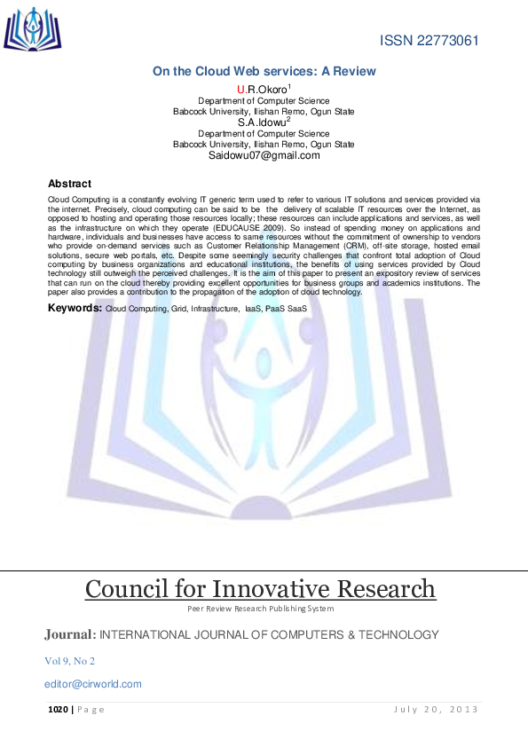 (PDF) Applications of Microprocessor