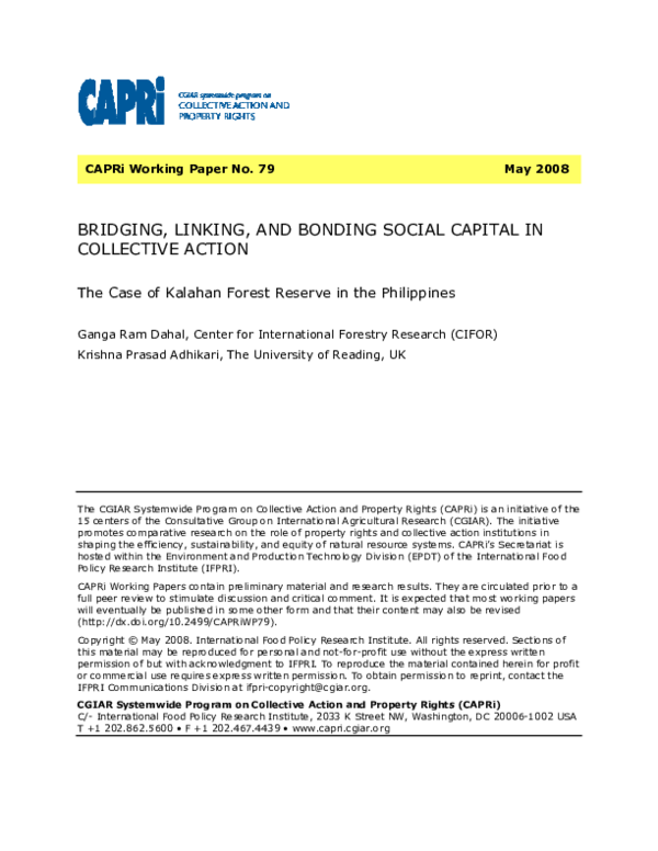 (PDF) The Case of Kalahan Forest Reserve in the Philippines