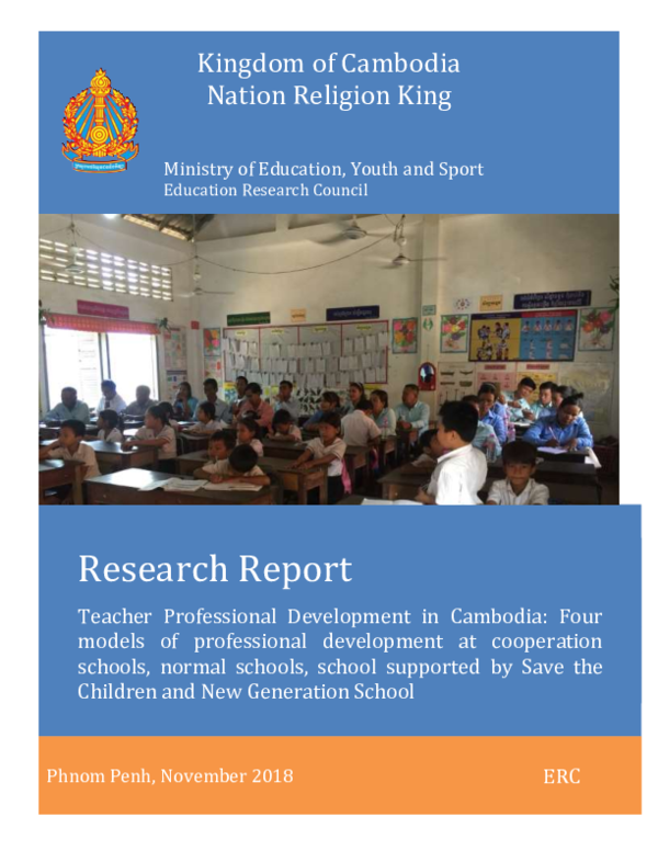 (PDF) Continuous Professional development Report ENG