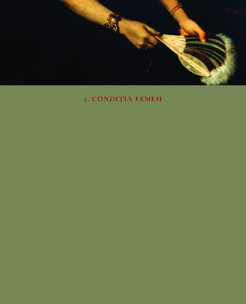 (PDF) CONDIŢIA FEMEII - capitol din cartea Boieri și aristocrați...