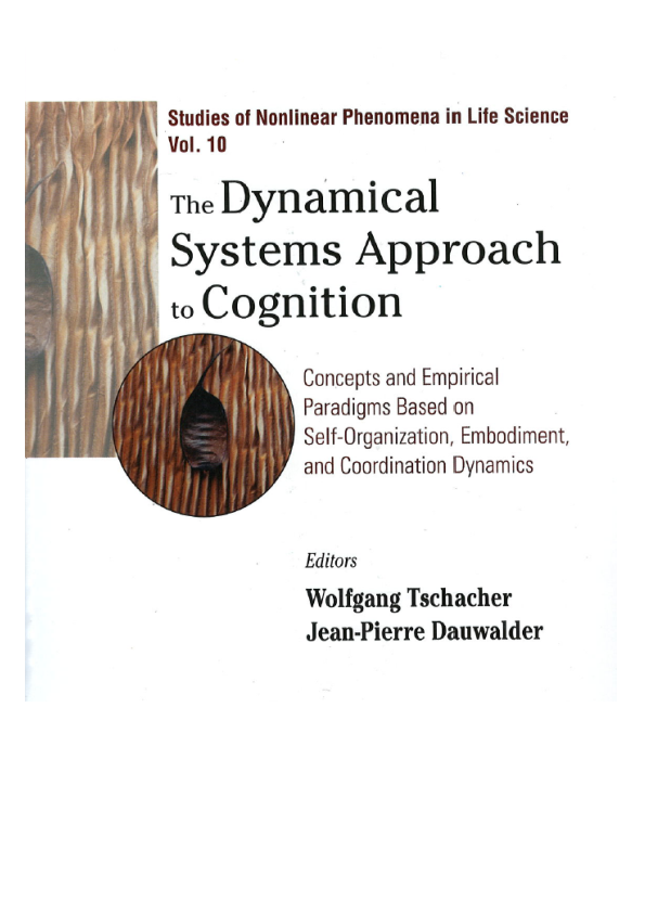 (PDF) The Dynamical Systems Approach to Cognition