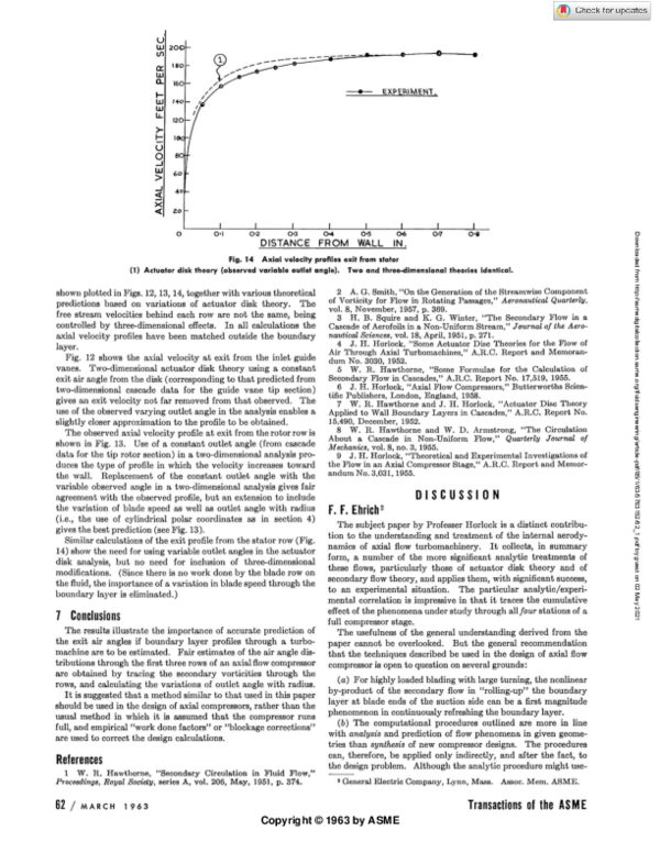 (PDF) Discussion: “Annulus Wall Boundary Layers in Axial Compressor ...