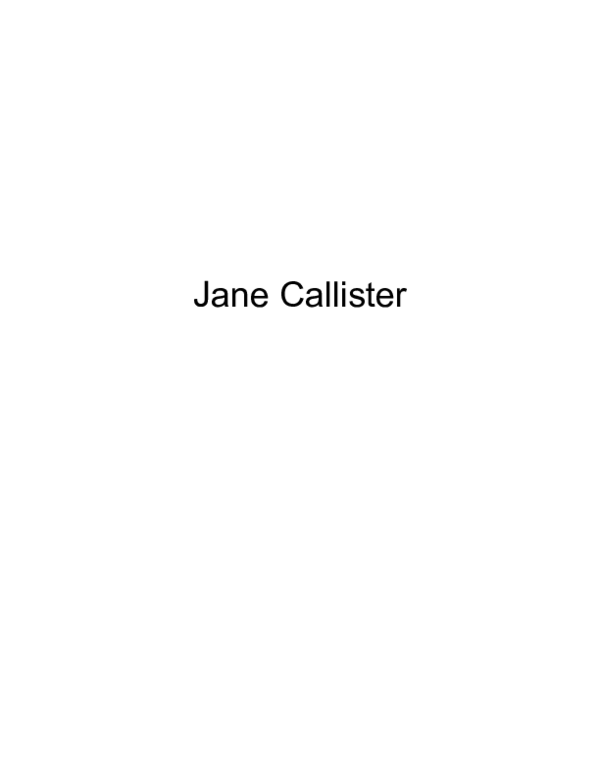 (PDF) Jane Callister