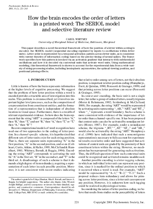 PDF How The Brain Encodes The Order Of Letters In A Printed Word The pdf-how-the-brain-encodes-the-order-of-letters-in-a-printed-word-the