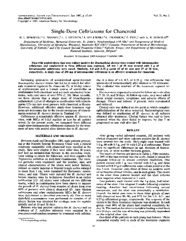 (PDF) Trimethoprim sulphamoxole in the treatment of chancroid ...