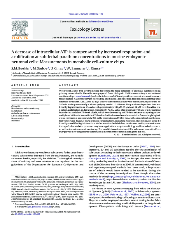 (PDF) A decrease of intracellular ATP is compensated by increased ...