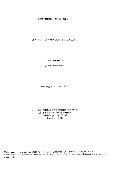 (PDF) Externalities and Growth Accounting | Jess Benhabib - Academia.edu