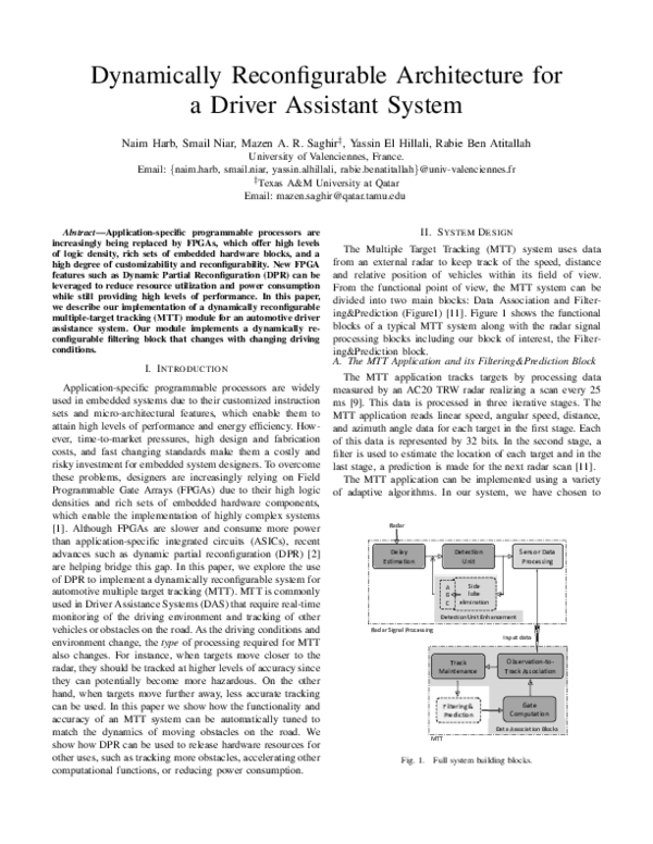 (PDF) A dynamically reconfigurable architecture for smart grids