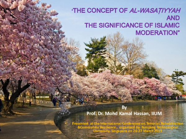 (PDF) The Concept of Al-Wasatiyyah and the Significance of Islamic ...