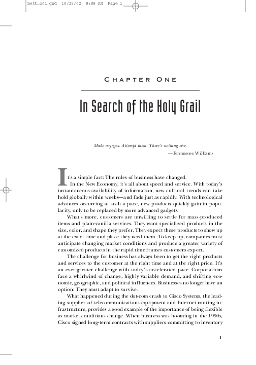 (PDF) In Search of the Holy Grail