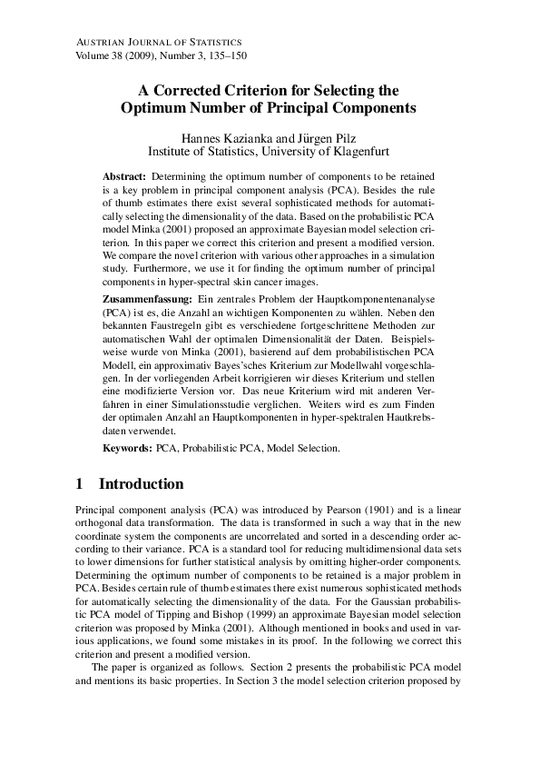 (PDF) A Corrected Criterion for Selecting the Optimum Number of ...