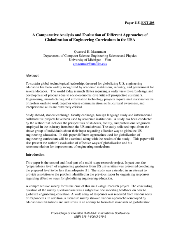 (PDF) A Comparative Analysis and Evaluation of Different Approaches of ...