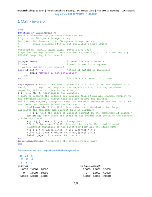 (PDF) Simple Aeroelasticity MatLab simulation - Wing Flutter
