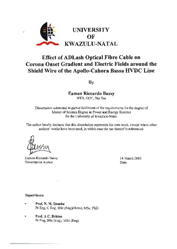 (PDF) Effect of ADLash opitical fibre cable on corona onset gradient ...